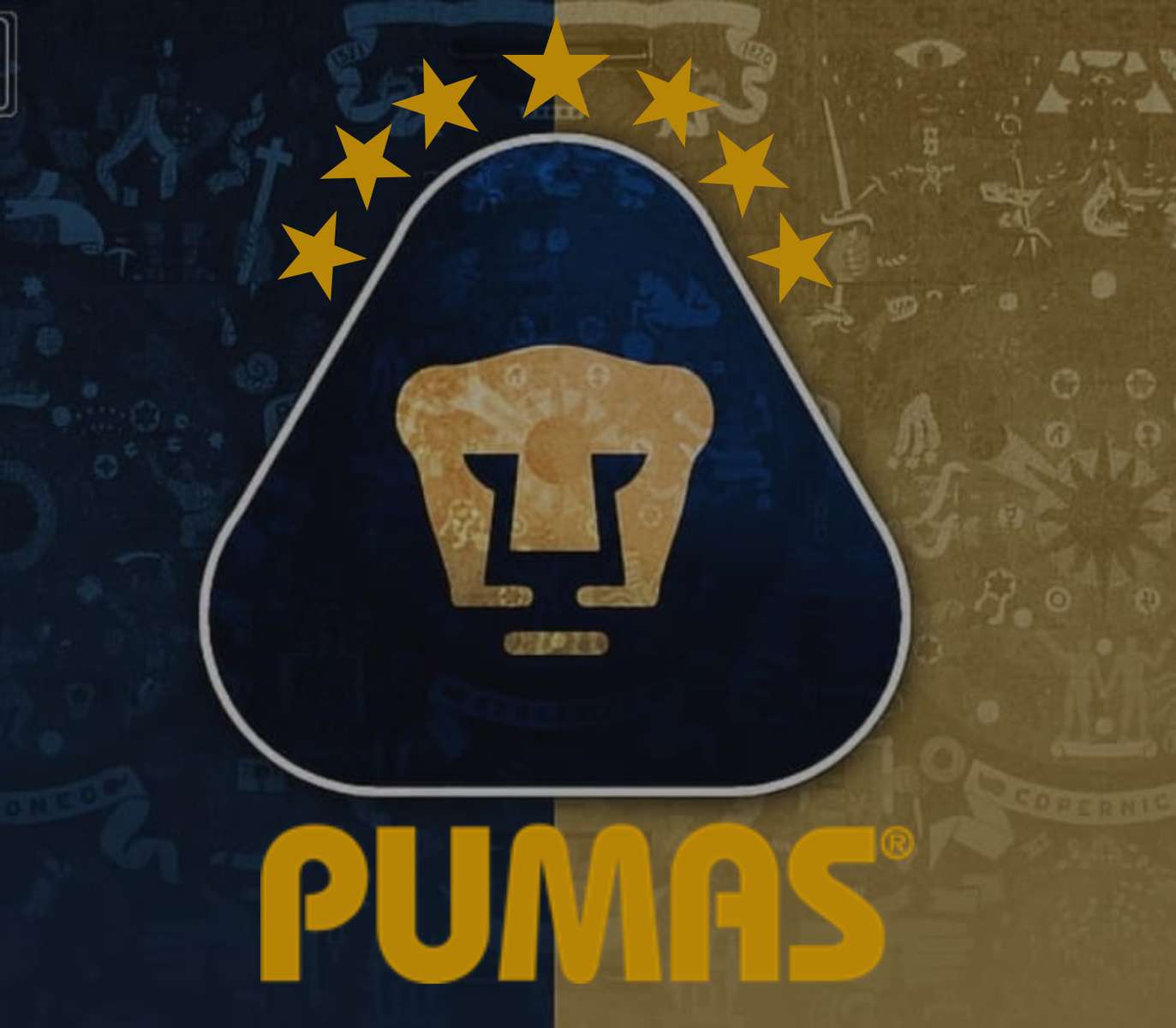 Pumas logo - rompecabezas en línea