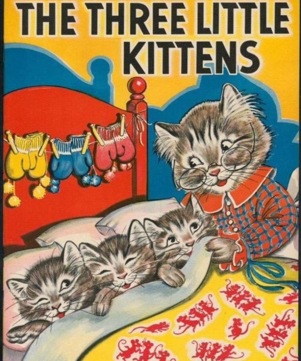 "The Three Little Kittens" ca. 1936 by Milo Winter - online puzzle