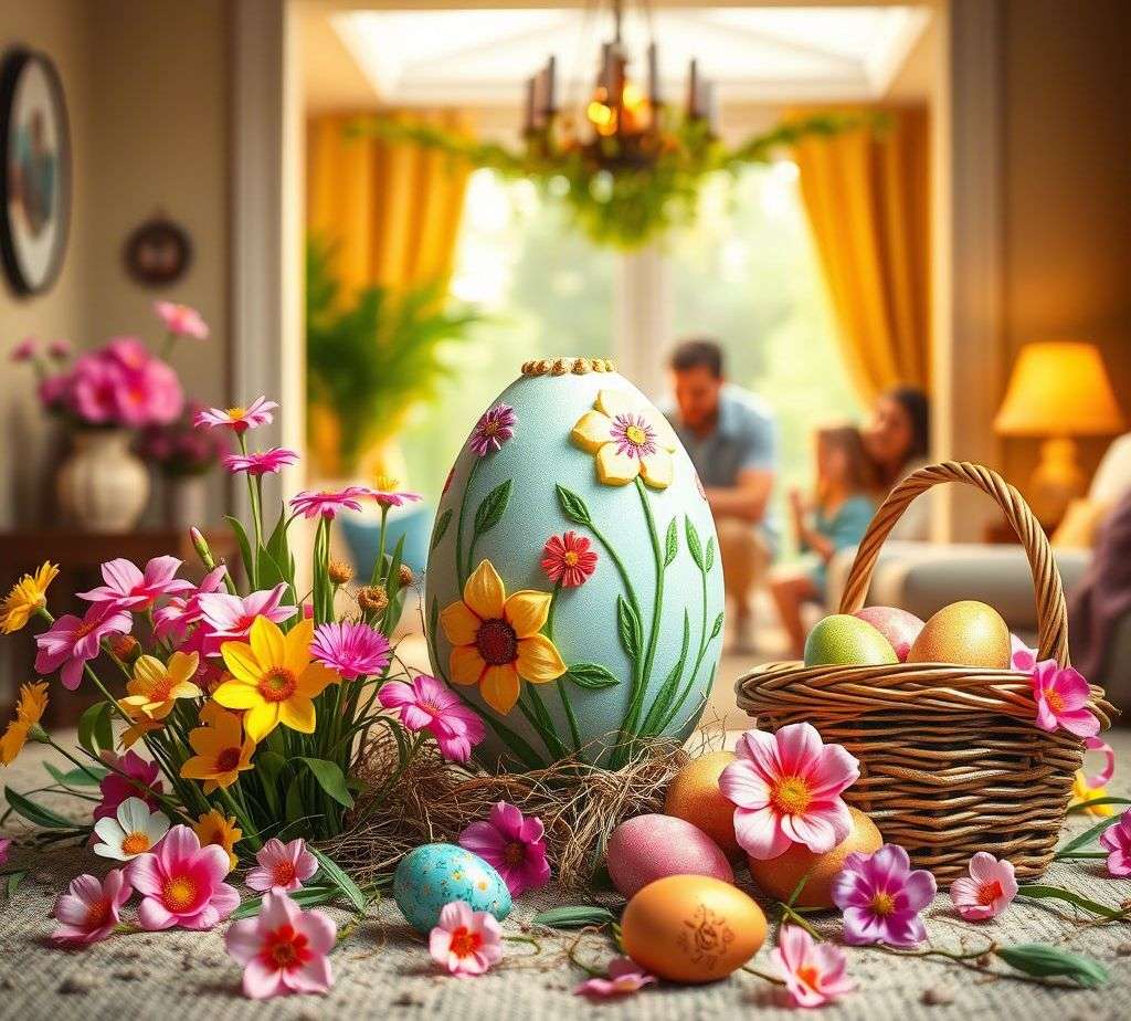 Easter egg - online puzzle