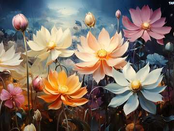 Flowers puzzles - free online jigsaw puzzles with flowers - PuzzleFactory