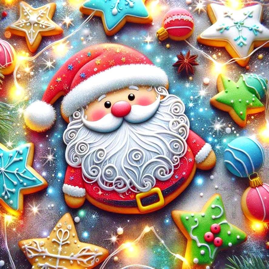 New Year's Cookies - online puzzle