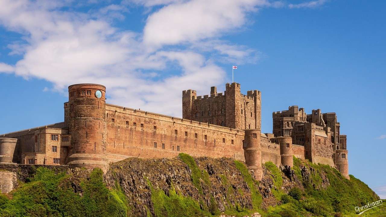 Bamburgh, Castle. - online puzzle