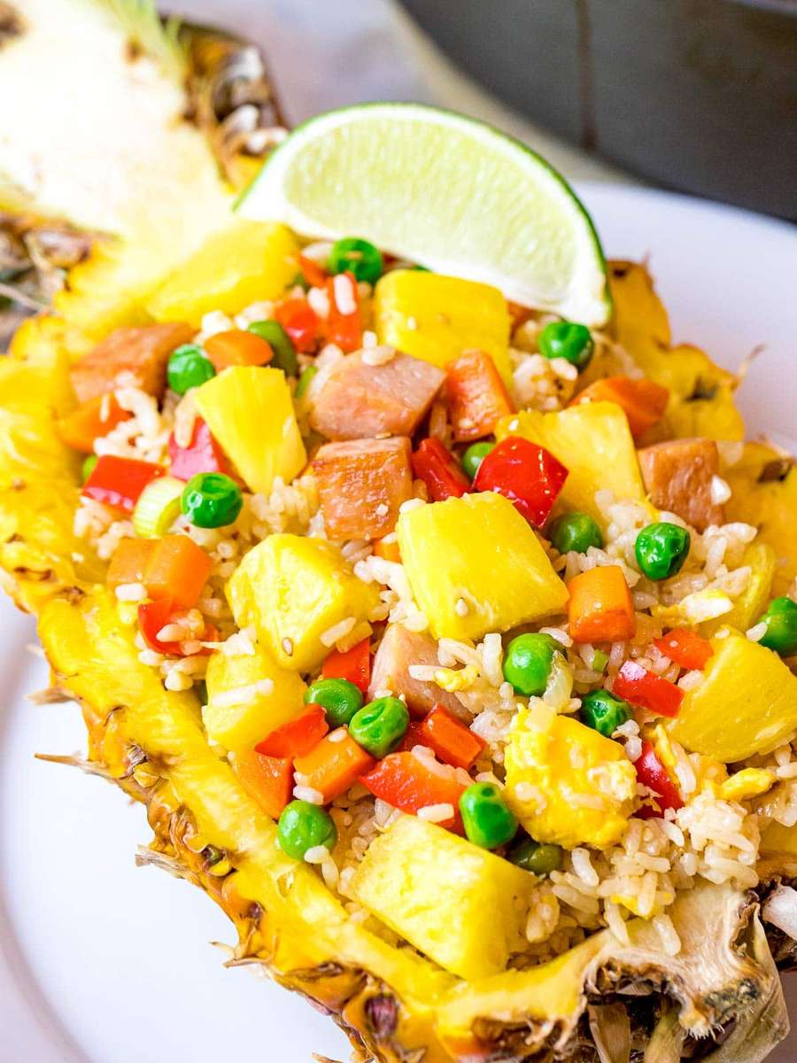 Riso fritto all'ananas - puzzle online