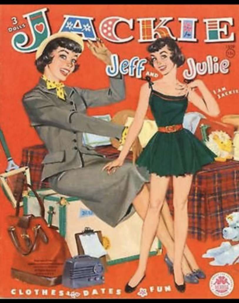 Clothes, Dates and Fun: Paper Doll Cut-outs! - online puzzle