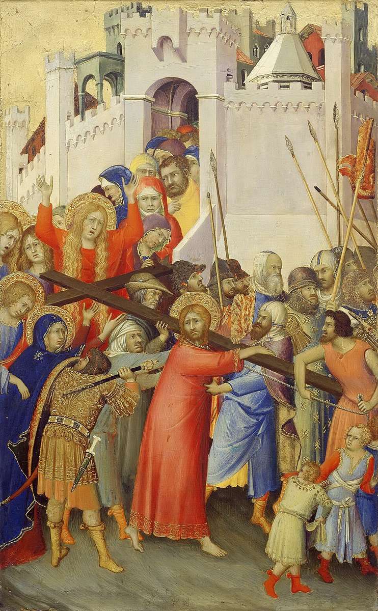 Carrying the Cross - online puzzle