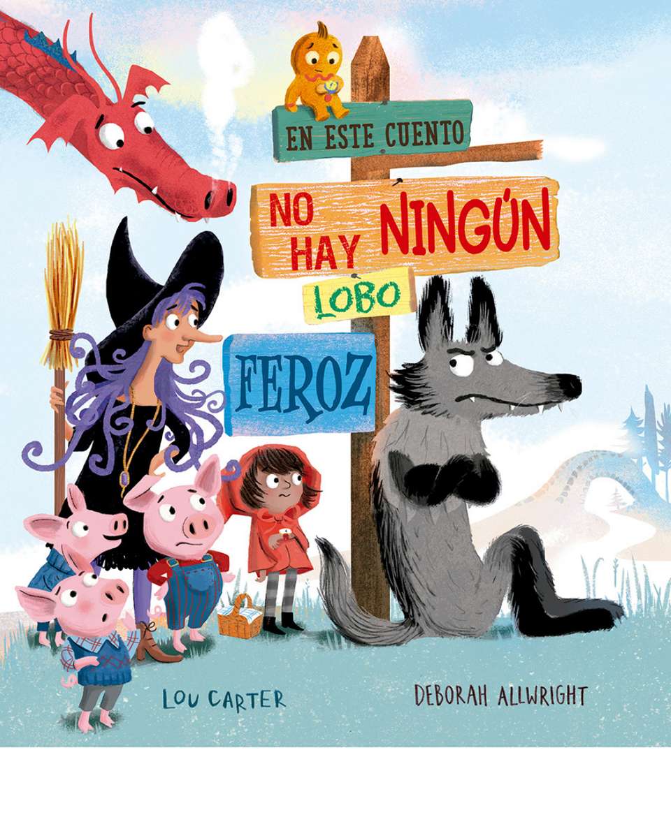 In this story there is no big bad wolf - online puzzle