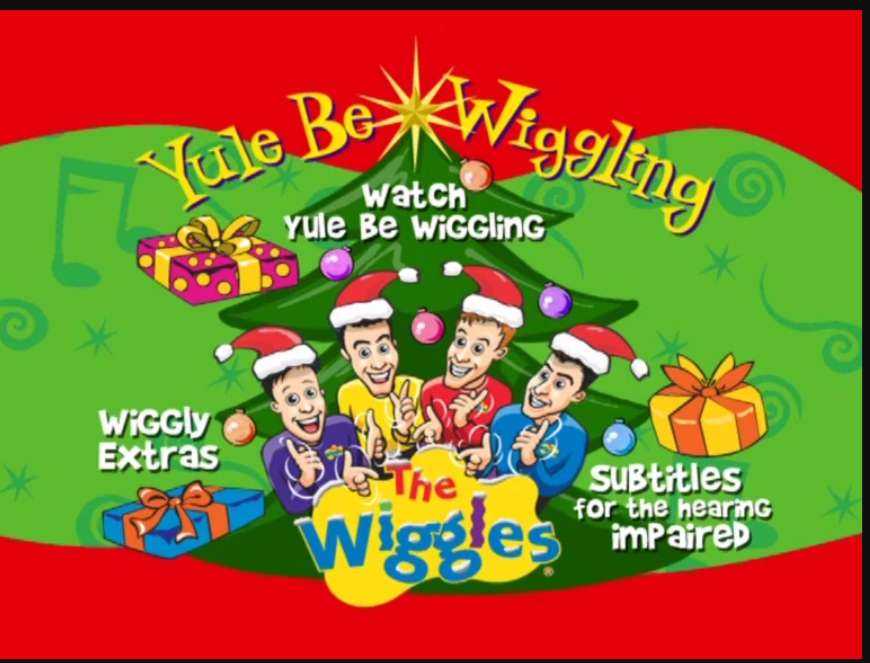 Yule Be Wiggling DVD Menu 2000 - online puzzle