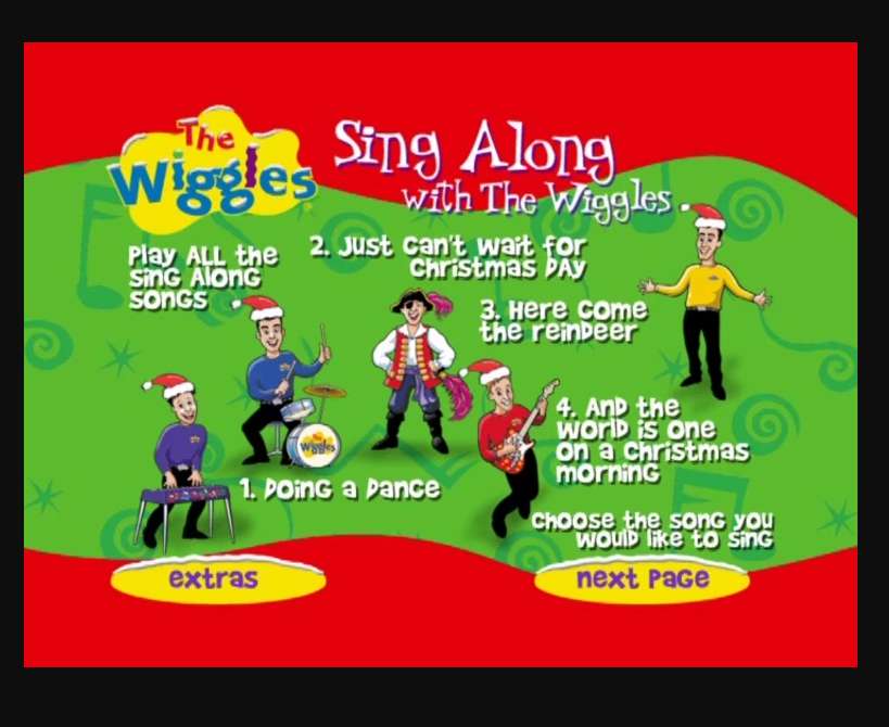 Yule Be Wiggling Songlist 1 - online puzzle