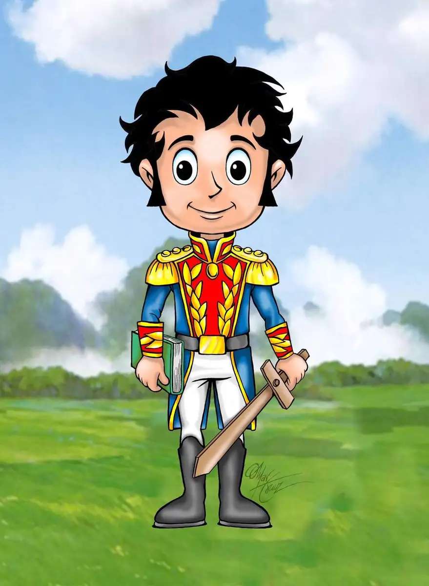 SIMON BOLIVAR - online puzzle