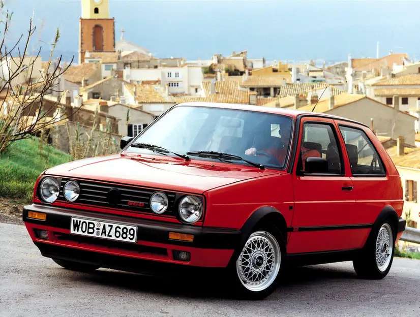 Auto - Golf mk2 - puzzle online