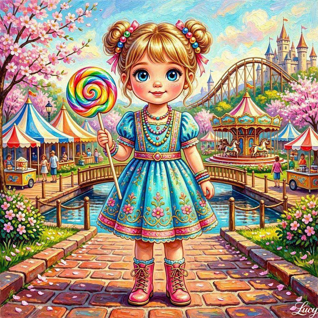 Amusement park - online puzzle