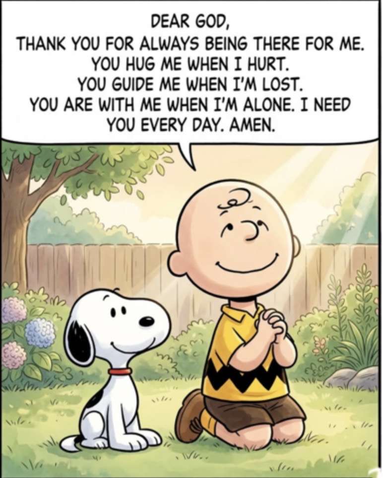 DEAR GOD, I NEED YOU EVERY DAY. AMEN - online puzzle