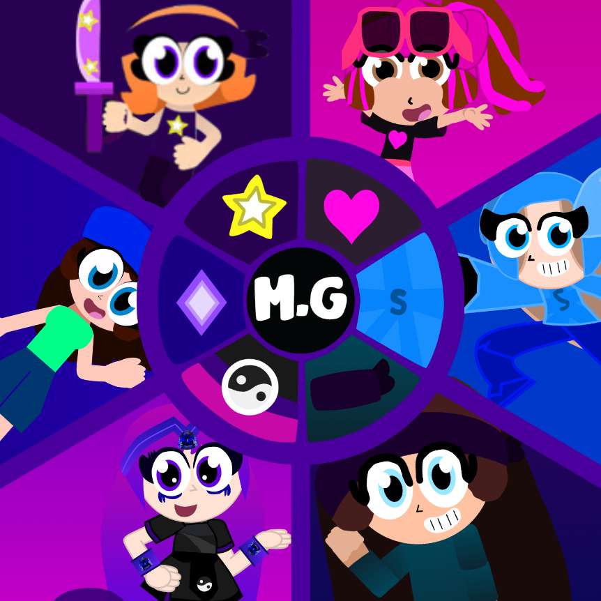 Ela Hatcher: Mighty Girls Group (New Version) - online puzzle