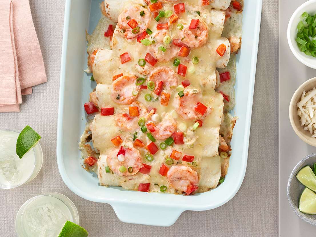 Shrimp Enchiladas - online puzzle