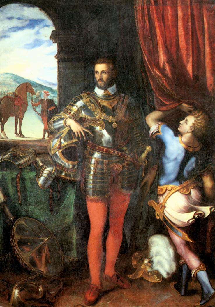 Portret Campi Giulio autorstwa Cortese - puzzle online