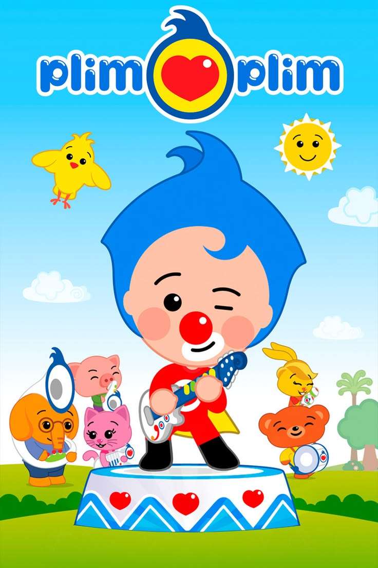 clown animé - puzzle en ligne