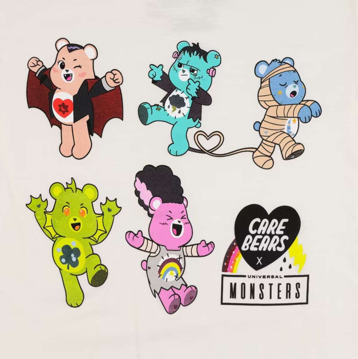 Care Bears X Universal Monsters - online puzzle