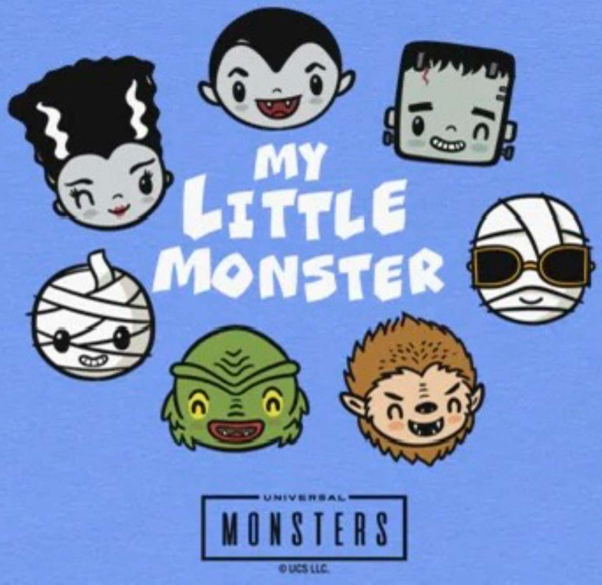 Universal Monsters: My Little Monster - online puzzle